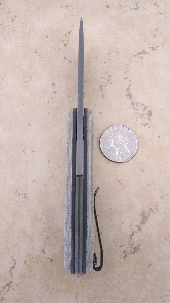 Micarta Friction Folder ((SOLD)) | BladeForums.com