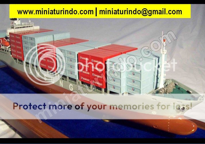Container Ship Model |Model Ship Maker Miniaturindo.com | Ship Scale ...
