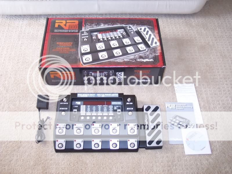 Digitech RP-1000 Multi-Effects Pedal - Mint Condition - Effects ...