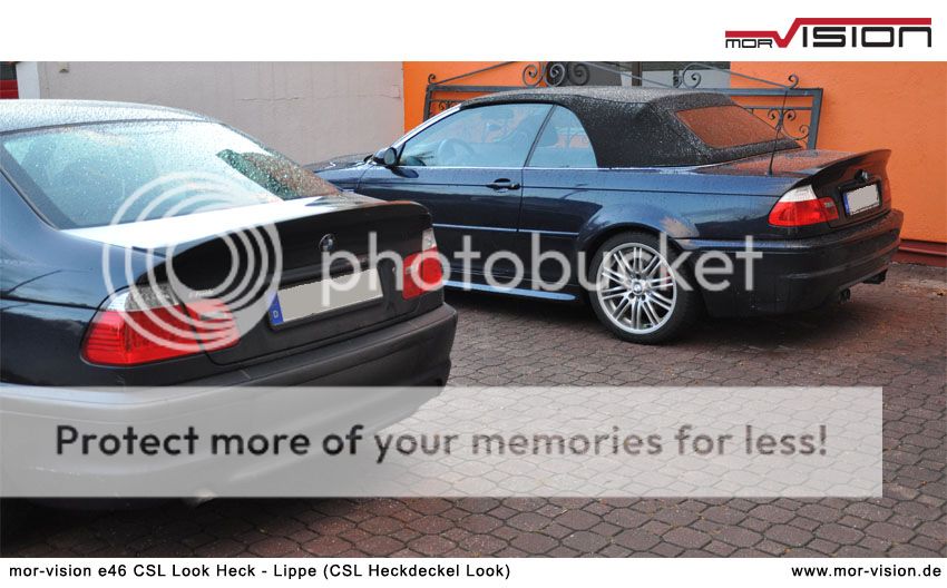 [E46] - E46 Vert Spoilers - Pics And Options | The M3cutters