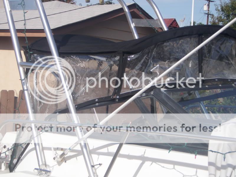 Full eisenglass enclosure for Striper 21'- | Bloodydecks