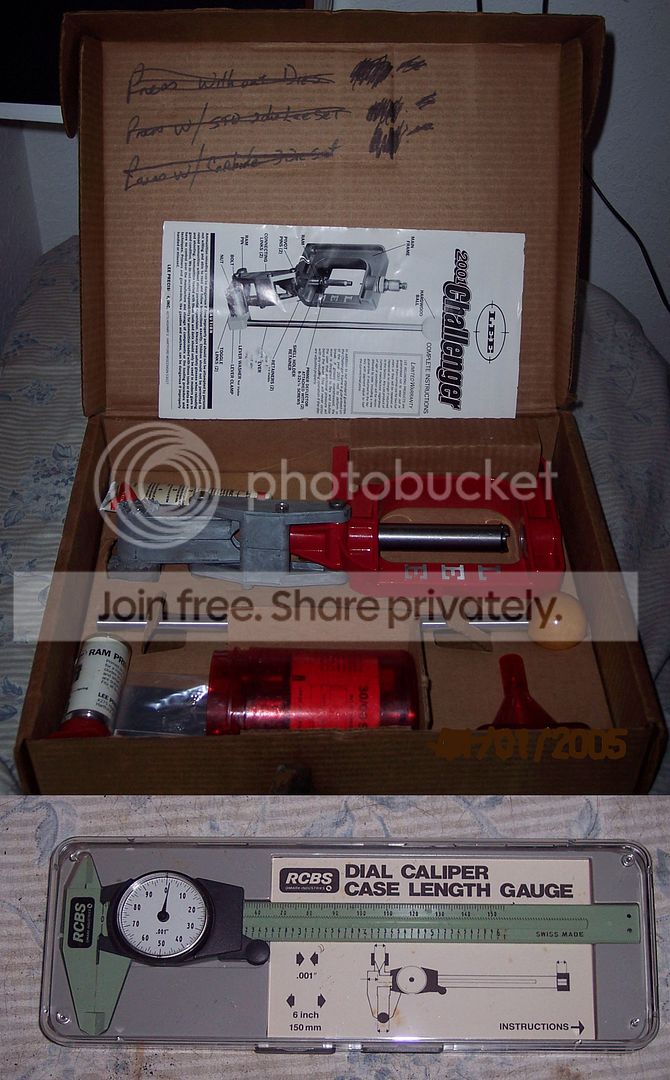 lee challenger press kit 2001**sold** | Graybeard Outdoors