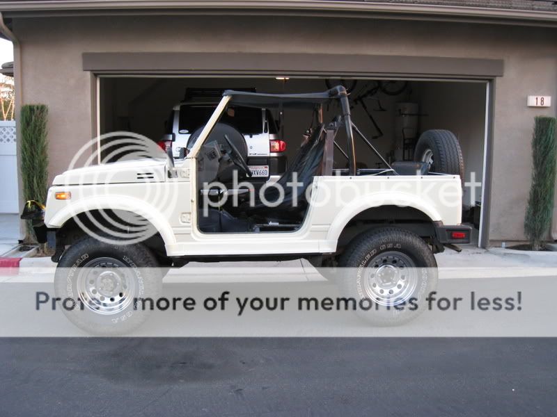 87 samurai spoa smogged so cal $3k | Pirate 4x4