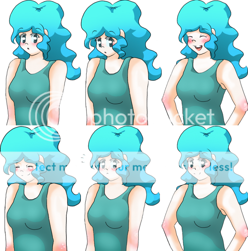 How to shade poofy hair and/or sprite critique? - Lemma Soft Forums