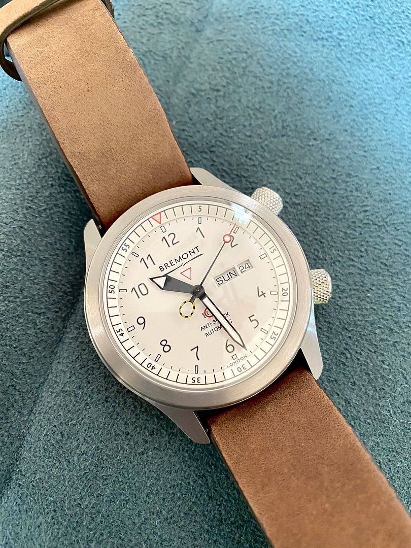 Bremont MB II white dial / orange barrel | WatchUSeek Watch Forums