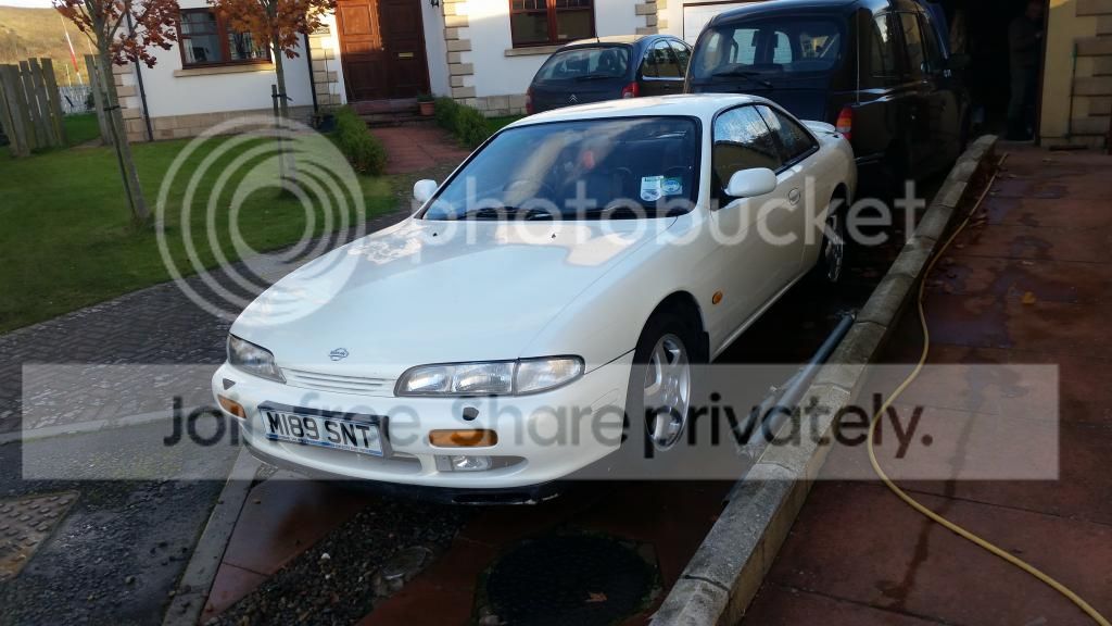 1994 Pearl White S14, clean and standard | Driftworks Forum
