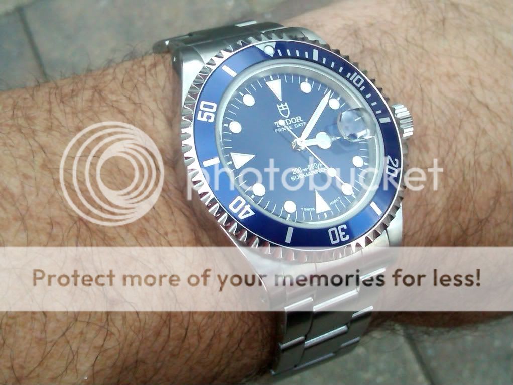 My New Blue Tudor Sub 79190 on Nato | WatchUSeek Watch Forums