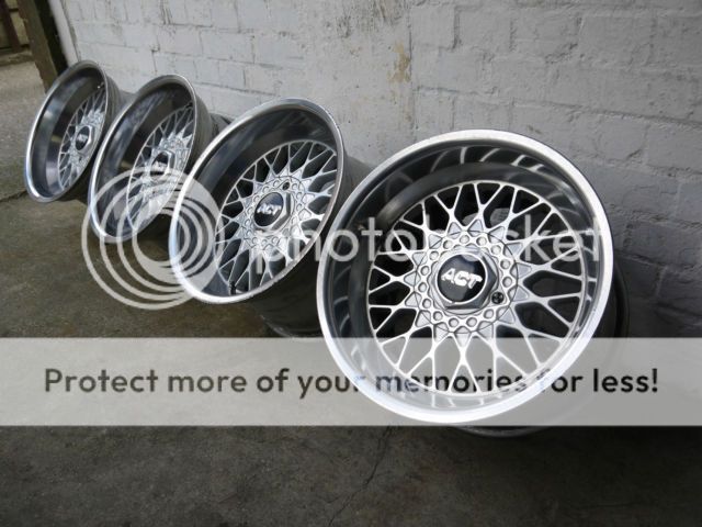 16 x 9.5 ACT Mesh deep dish wheels, 5x120 4" dish | Driftworks Forum
