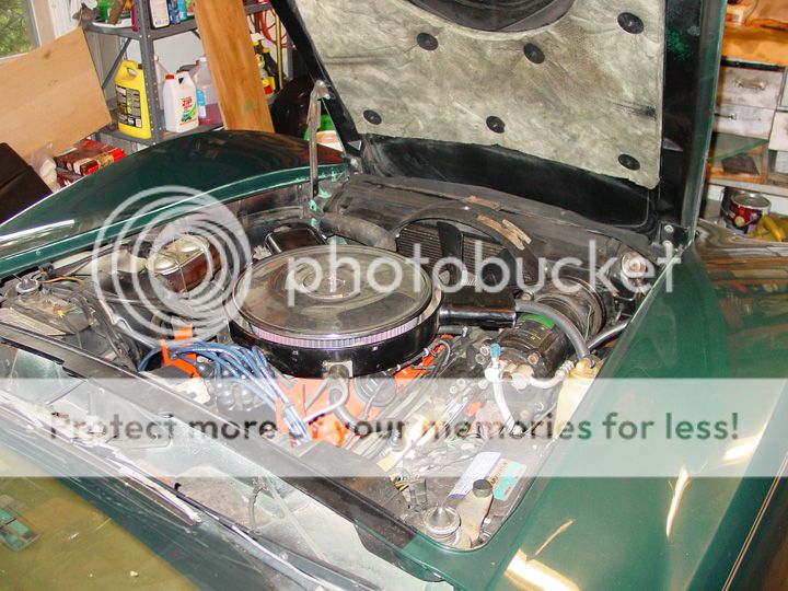 Anyone with pictures of a stock 1973 engine compartment ...