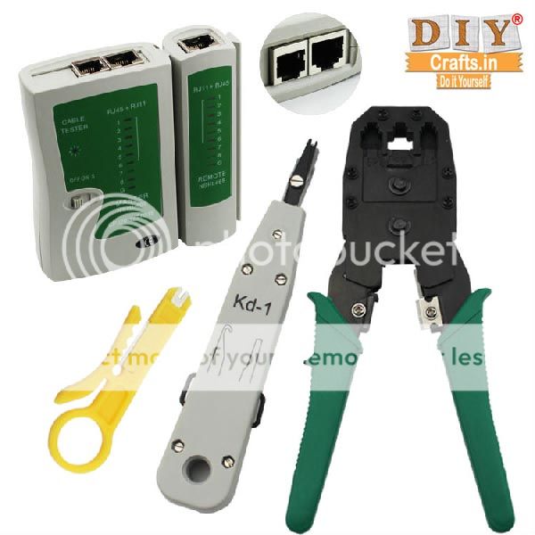 Buy Ethernet Network Tool Kit Cable Tester Online @ ₹989 from ShopClues