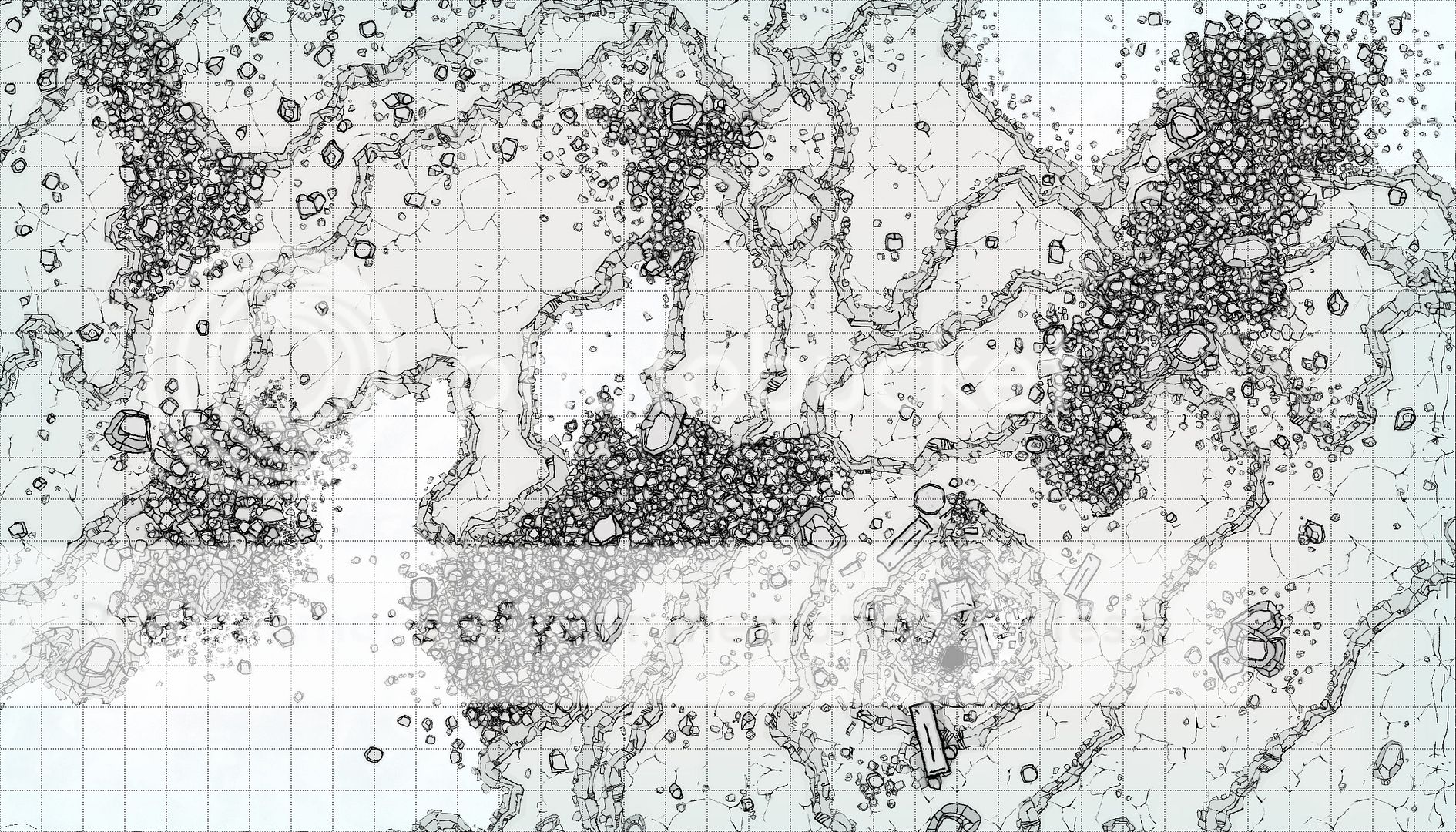 Ice Rock Pass, with ruin entrance? : r/dungeondraft