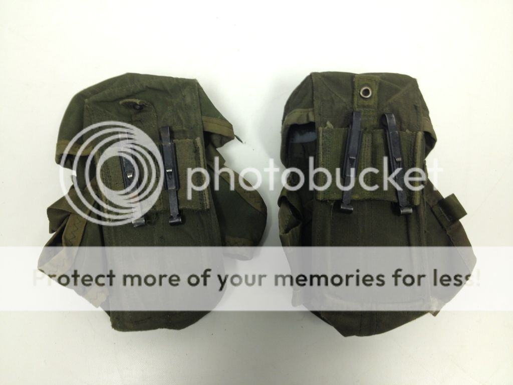 LOT OF 4 ALICE AMMO POUCH USGI SMALL ARMS 3 MAG POUCH OD US MILITARY ...