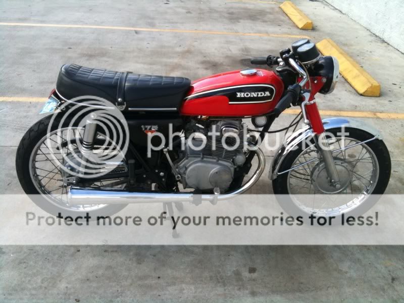 1972 CB175. first bike, first build. | DO THE TON