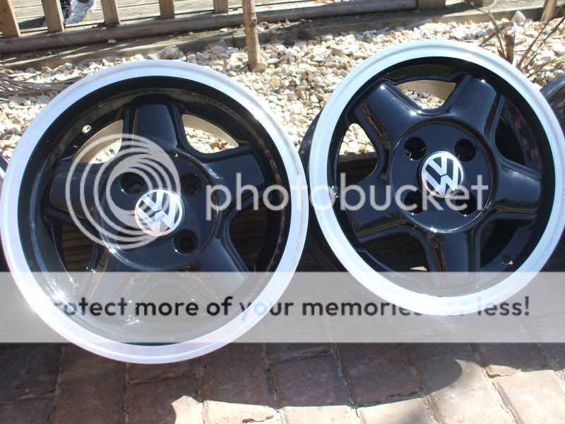 Old skool wide 14" refurbed rims, + a couple of ot | Retro Rides