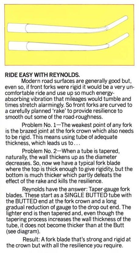 Composite vs. Steel (931) fork | Road Bike, Cycling Forums